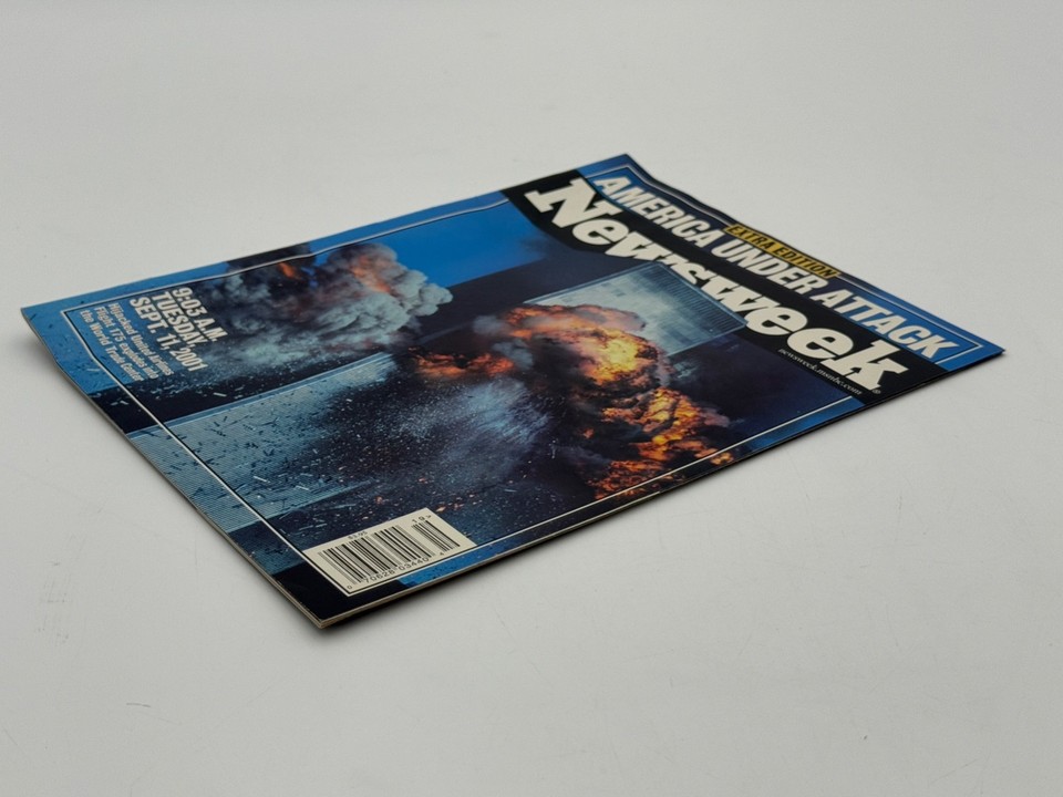 Vintage 2001 9/11 Magazine Lot of 4 People Time Newsweek Enquirer ...