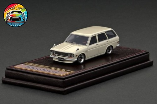 Ignition Model IG2881 1/64 Datsun Bluebird (510) Wagon White JDM | eBay
