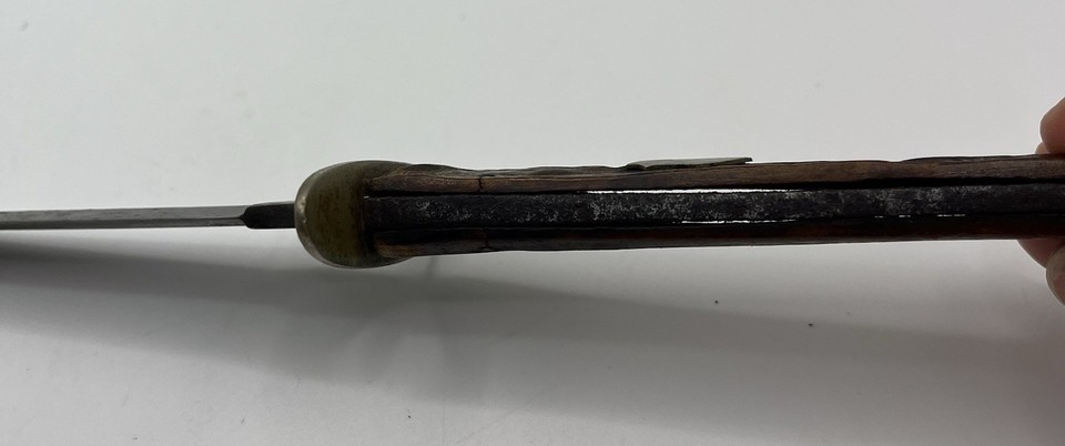 E. M. Dickinson Stag Handle Dagger Knife Sheffield With Sheath, Loose ...