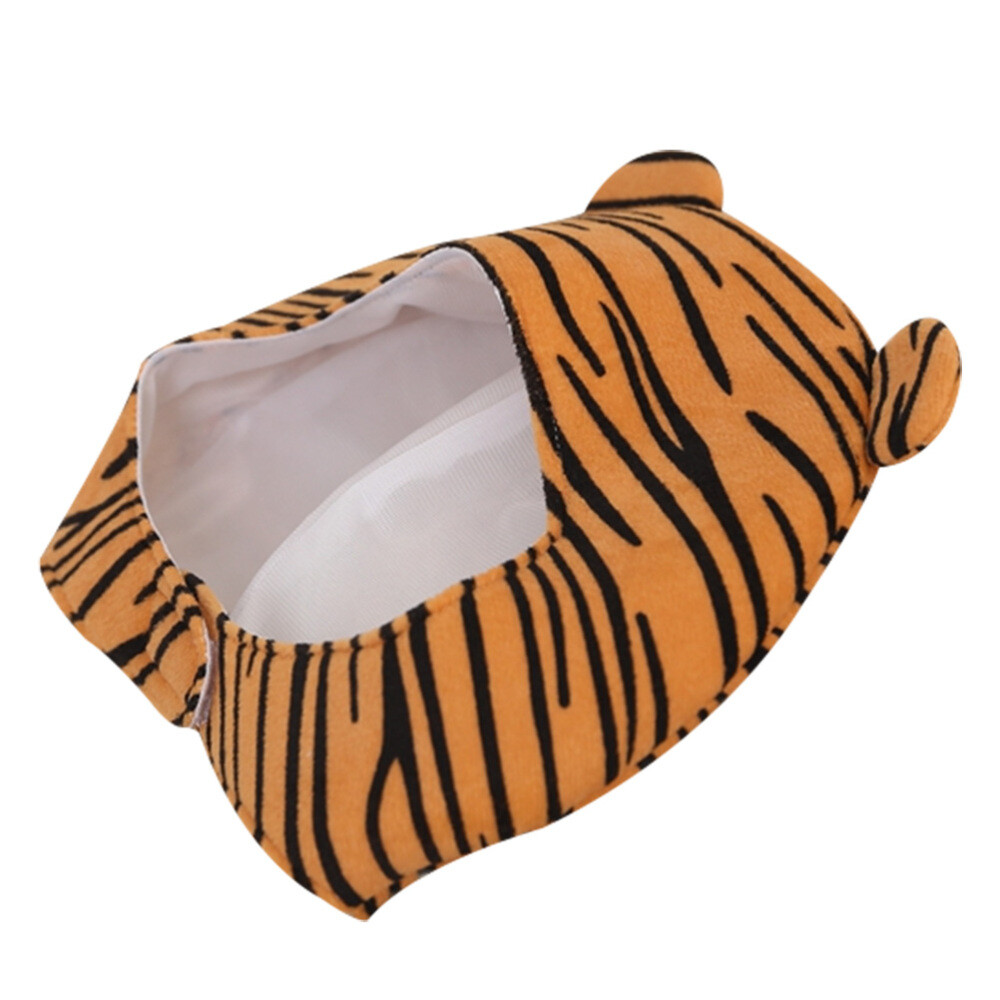 Karneval Hut Kostüm Tiger-Hut-Dekor Tierischer Cosplay-Hut Plüschhut | eBay