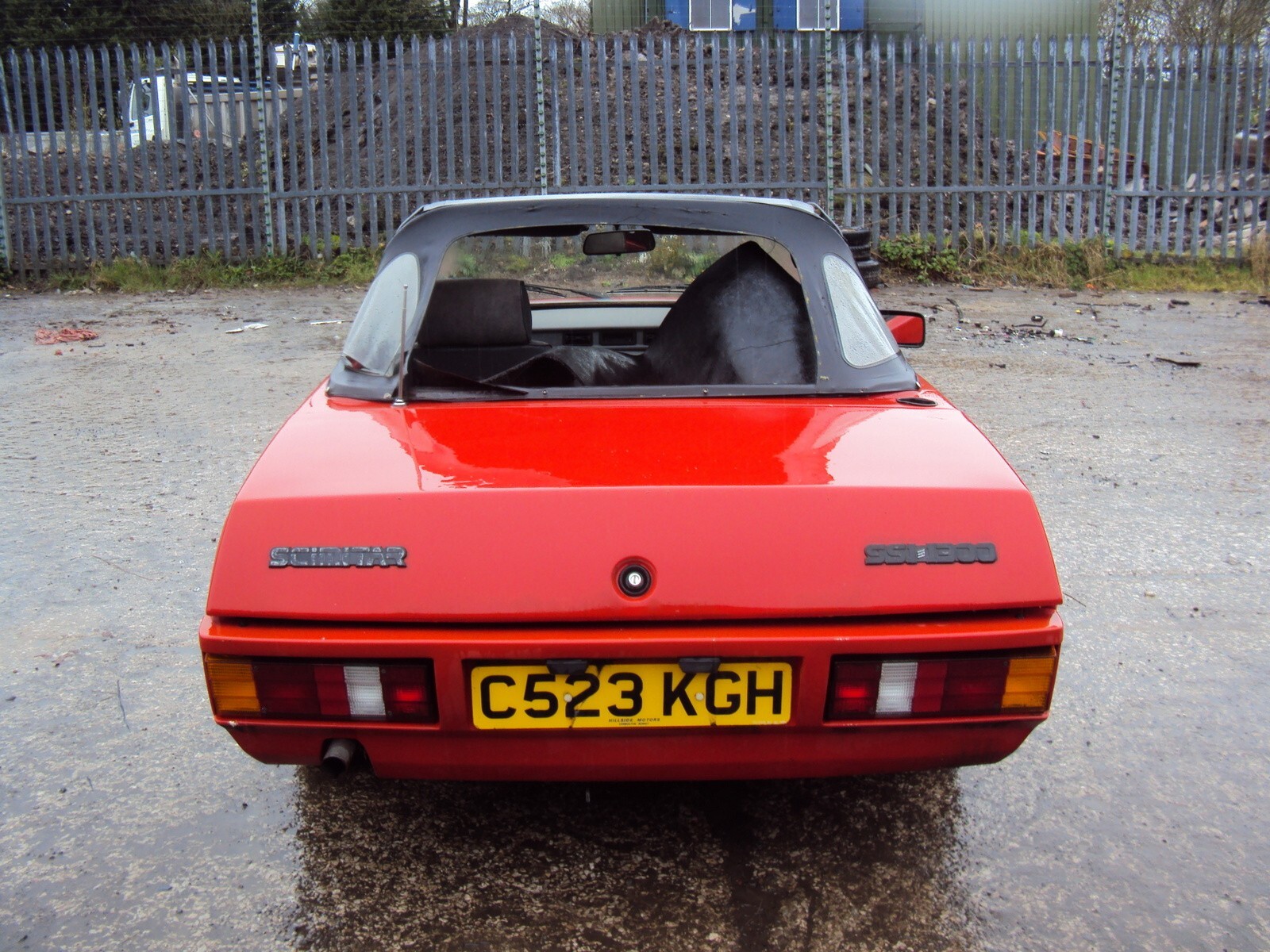 1986 Reliant Scimitar SS1 1.3 Petrol PARTS / SPARES Bare Chassis with ...