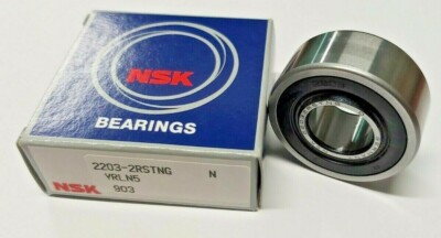 NSK 2203-2RSTNG Double Row Self Aligning Bearing 17X40X16mm | eBay
