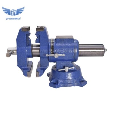 4" Multipurpose Vise Bench Vise Heavy Duty Multi-Jaw Vise 360-Degree ...