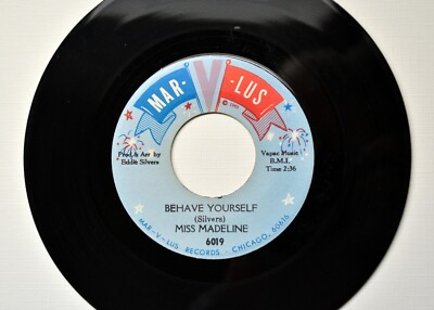 Miss Madeline - Soul45 - Behave Yourself/ Lonely Girl - Mar-V-Lus M- | eBay