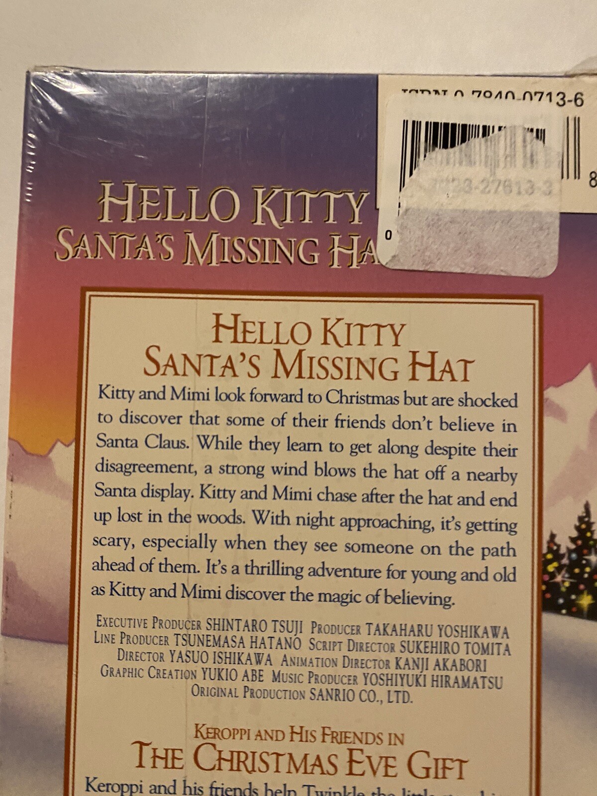 Hello Kitty - Santas Missing Hat (VHS, 1995) for sale online | eBay
