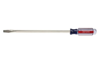 Big 12 incher slotted Screwdriver pry bar demolition heavy duty | eBay