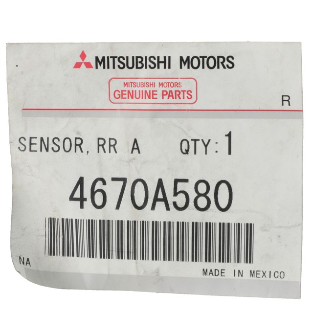4670A580 Mitsubishi OEM Genuine Sensor RR ABS RH for sale online | eBay