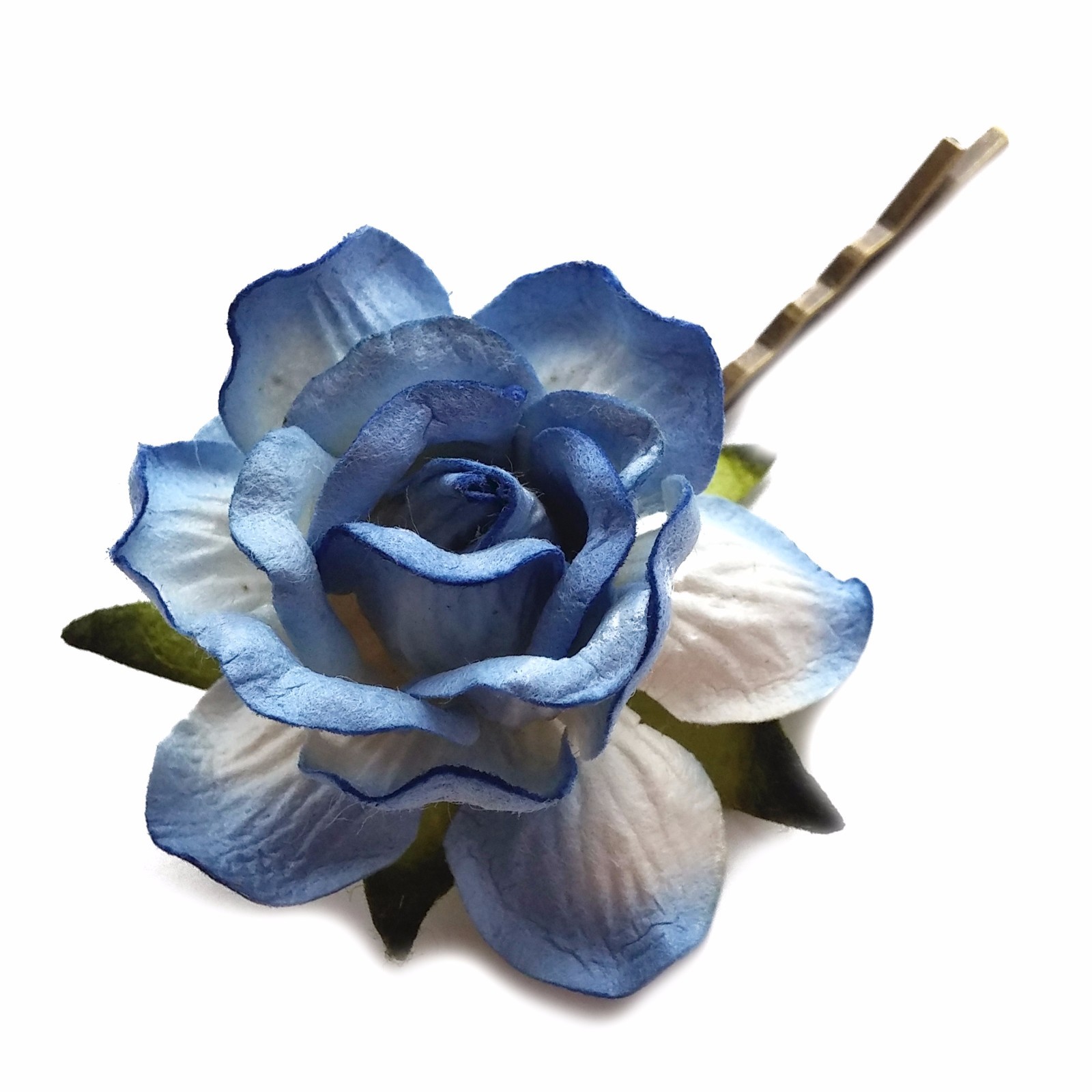 RUSTIC ROSE Hair Clip Vintage Boho Grip Wedding Festival Dance Prom ...
