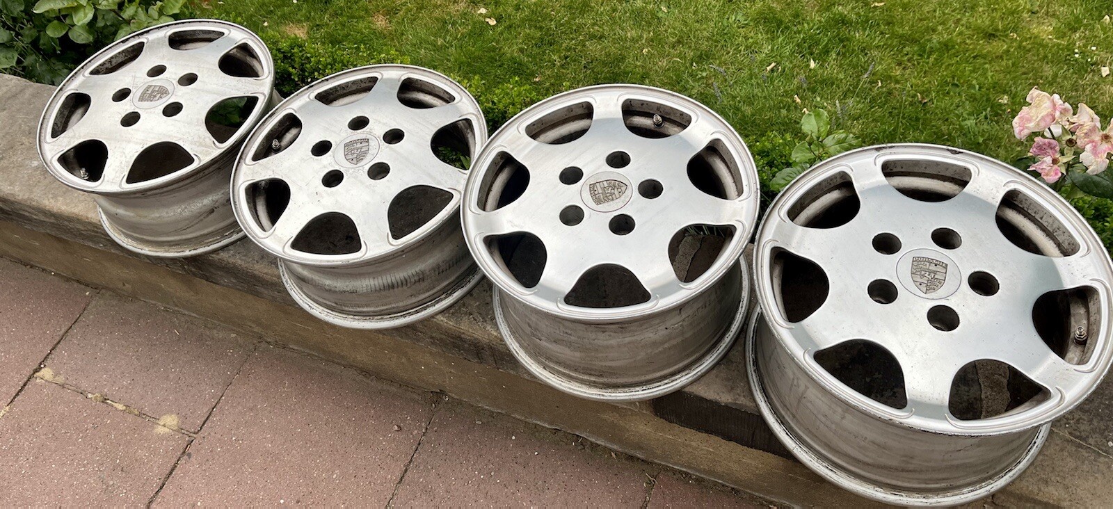 Porsche 944 951 Turbo S Clubsport CS By Fuchs Rims Wheels RIM SET 7 +9 ...