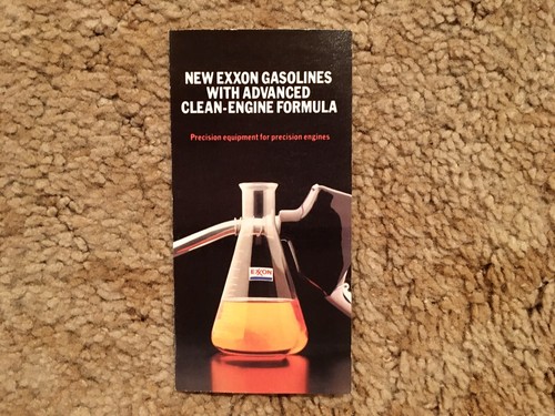 Exxon New Gasolines With Advanced Clean Engine Formula Brochure 1980s ...