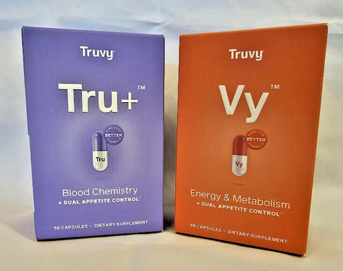 Truvy TRU+ & VY **NEW** Formula Weight Loss-4 Week (TruVision TruFix ...