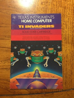 TI-99 TI Invaders - Texas Instruments Home Computer - Manual Only | eBay