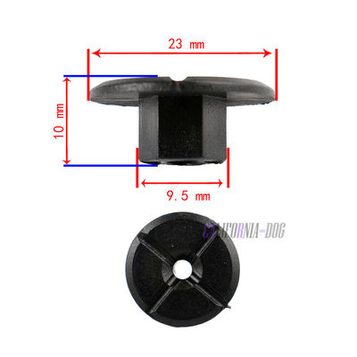 20x Plastic 4.2mm A2019900050 Nut Self Threading Multi-Purpose For Benz ...