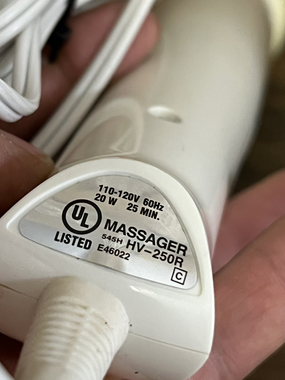 Hitachi HV-250R Magic Wand Massager for sale online | eBay