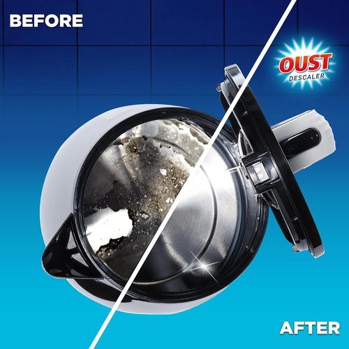 Oust Descaler All Purpose Powerful Limescale Remover 3 Sachets x 6 (18 ...