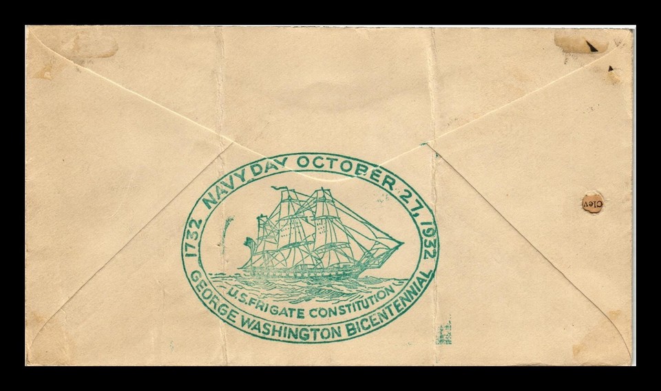 DR JIM STAMPS US COVER FRIGATE CONSTITUTION WASHINGTON DC NAVAL CANCEL ...