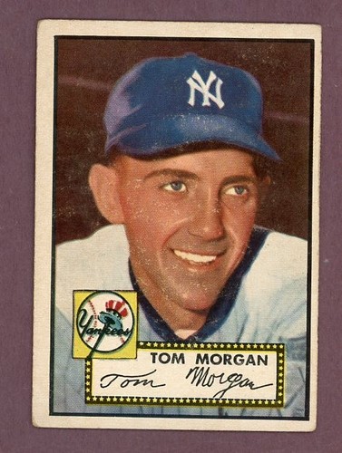 1952 TOPPS #331 TOM MORGAN YANKEES VG-EX SET BREAK 525984 (KYCARDS) | eBay