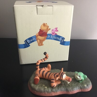 NIB Winnie POOH & FRIENDS tigger frog porcelain figurine | eBay