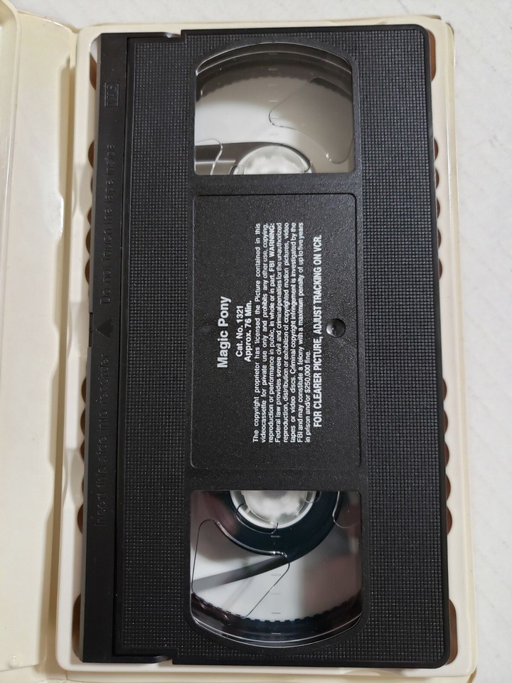The Magic Pony VHS 1993 (Animated Cartoon Clamshell) | eBay