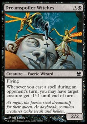 2 X Carte MAGIC MTG MODERN MASTERS MMA 2013 #81 Dreamspoiler Witches | eBay