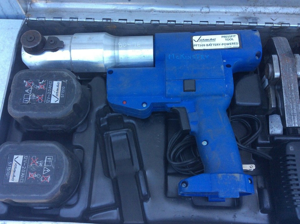 Victaulic/REMS Model PFT509 Crimper Set With Case FREE SHIPPING | eBay