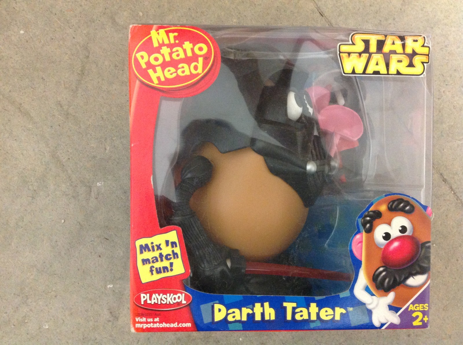 Mr potato haed Star Wars dart tater darth vader brand new in box sealed ...
