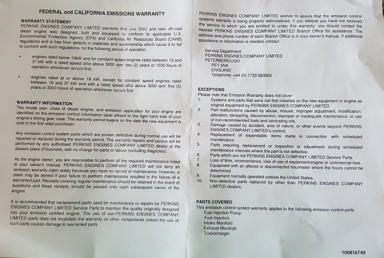 New Extended Complete PERKINS 403C-15 CAT 3013 C1.5 3 Cylinder Diesel ...