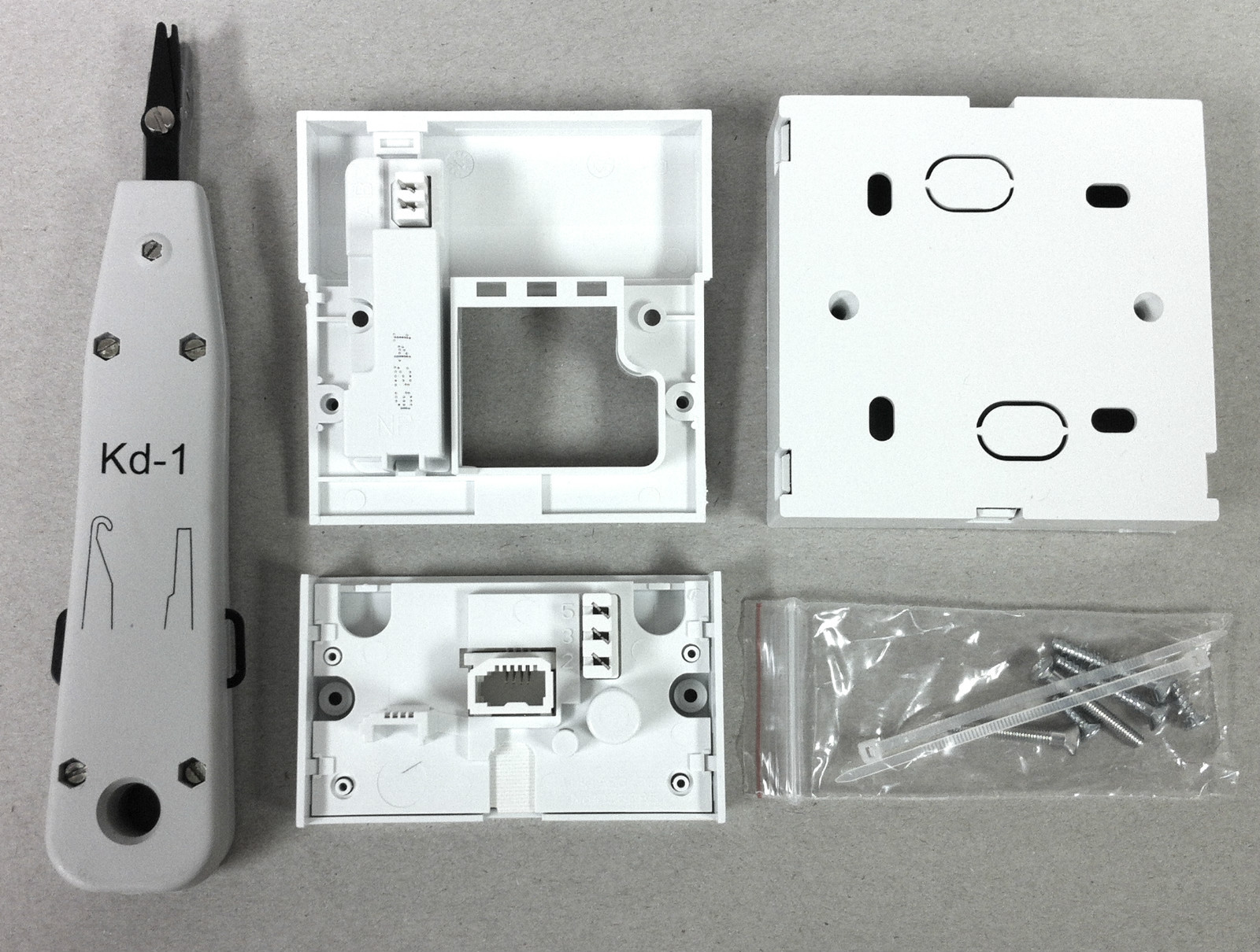 2016 BT OPENREACH TYPE MASTER TELEPHONE SOCKET NTE5A + BACK BOX+IDC ...