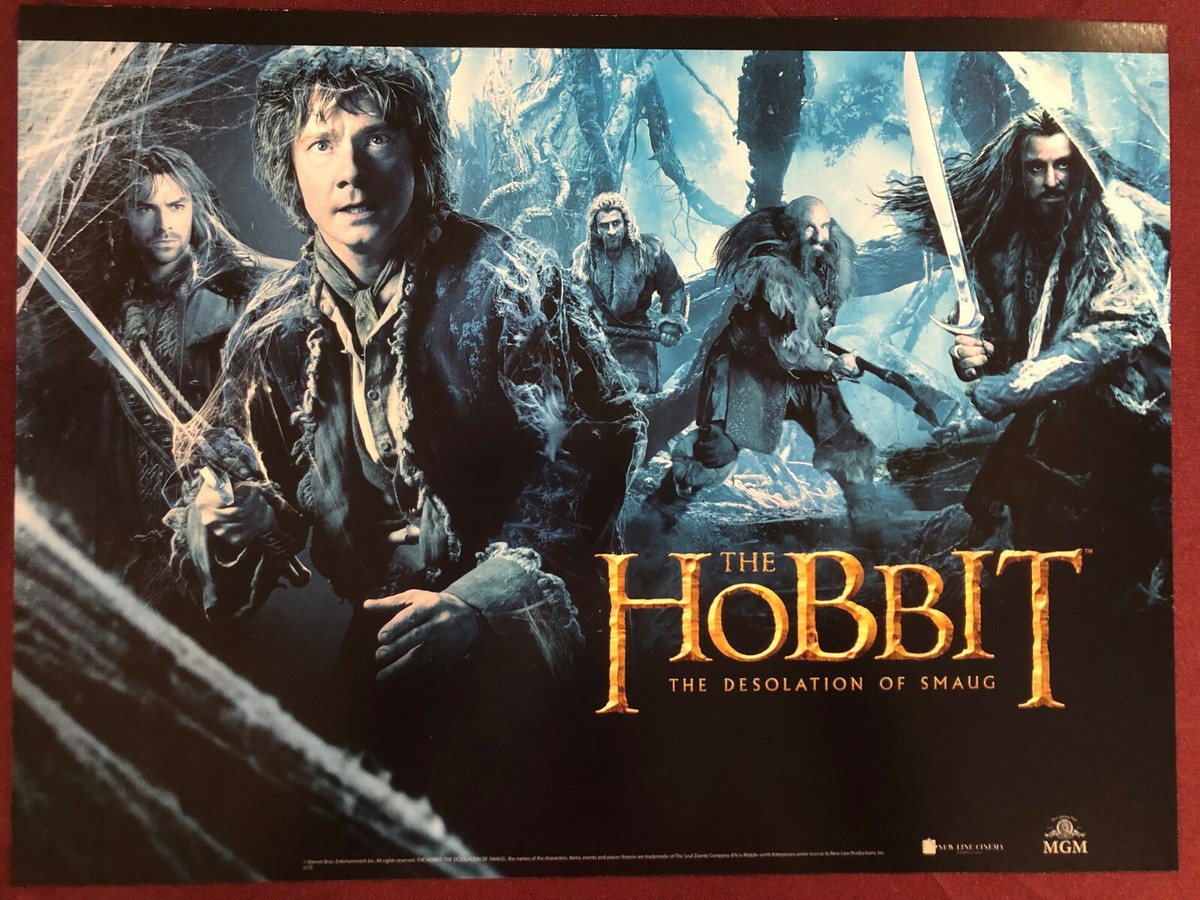 The Hobbit The Desolation Of Smaug Poster Bilbo