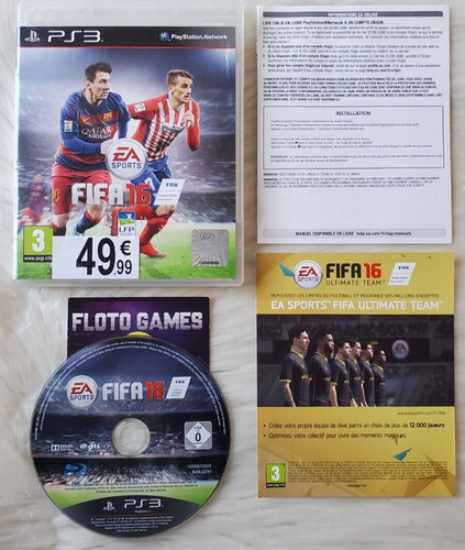 Jeu FIFA 16 pour PS3 Complet CIB PAL FR - Floto Games | eBay