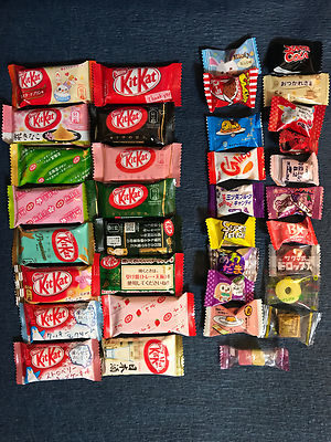 36pc Japanese Sweets Gift Set (16 Kit Kat + 20 Candy) Snacks Japan ...
