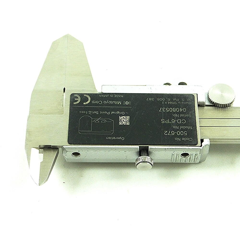 Mitutoyo Absolute 500-672 Ip66 Cd-6"ps Digital Coolant Proof Caliper ...