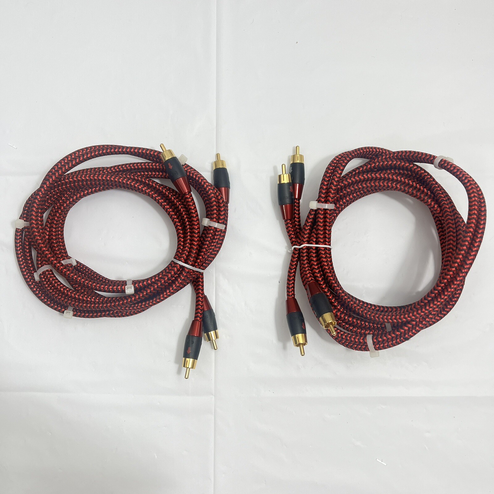 2 PAIRS OF AudioQuest - Sidewinder RCA Interconnect Cable - 2m (4 ...