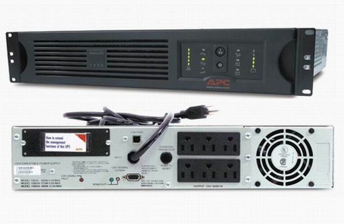 APC SUA750RM2U 750VA 480W 2U Rackmount Battery Power Backup Smart-UPS ...