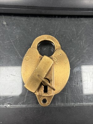 vintage brass lock with key | eBay