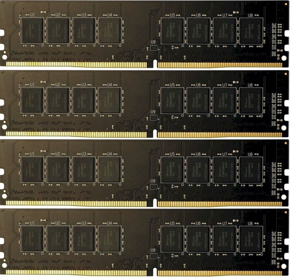 16GB (4x4GB) Kit PC4-19200 DDR4 2400MHz 288Pin For DESKTOP PC Memory ...