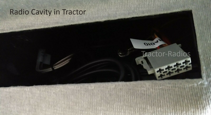 Direct Plug & Play Bluetooth Tractor Radio Mahindra John Deere JCB ...