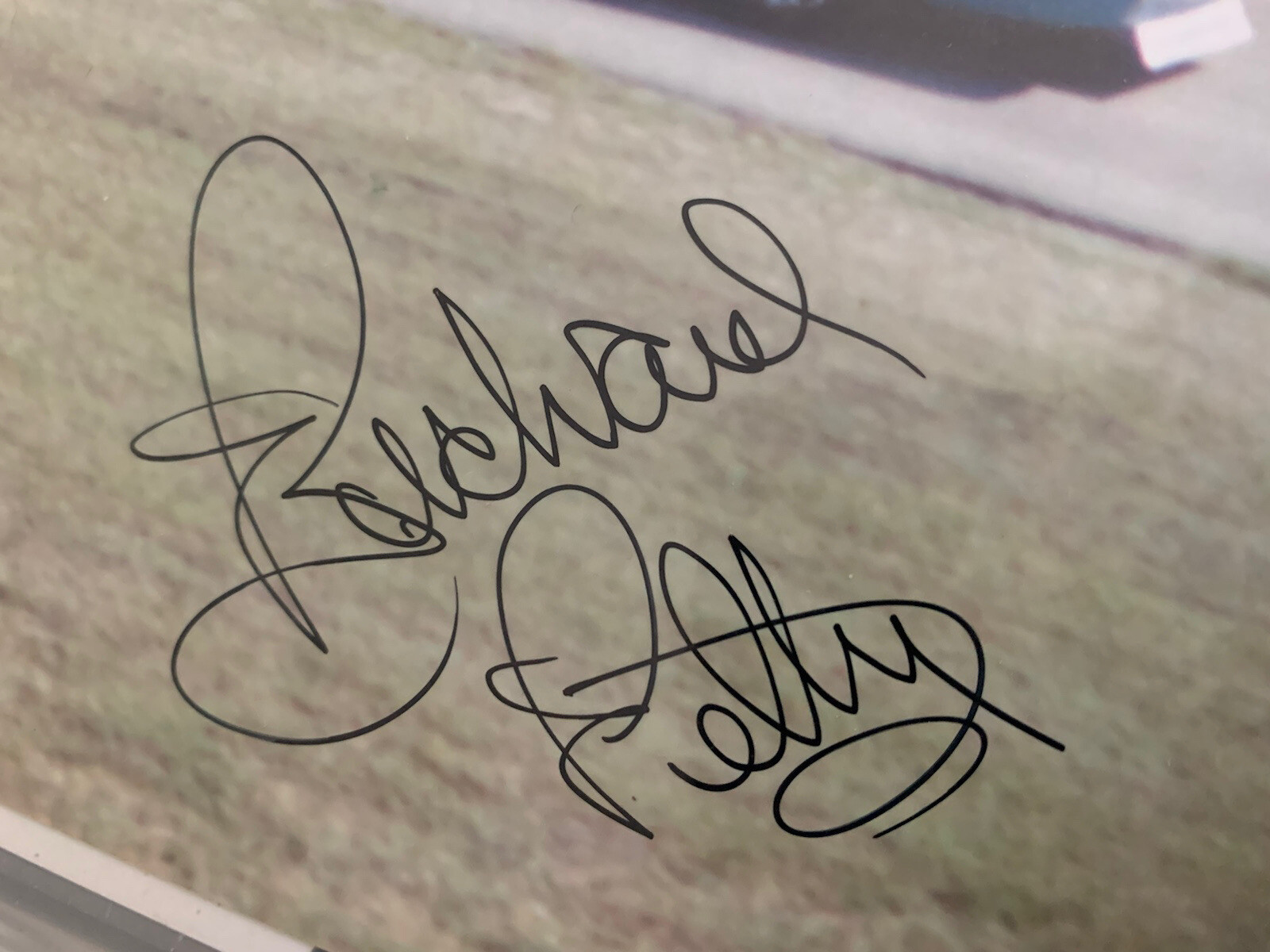 Richard Petty autographed Dodge Charger 8 x 10 photograph Daytona ...