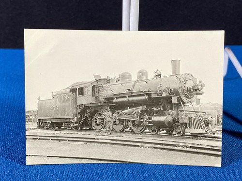Chicago & North Western Railroad Steam Locomotive 463 Vintage Photo C ...