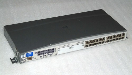 HEWLETT PACKARD HP J4813A PORT ETHERNET NETWORK MANAGED PROCURVE SWITCH ...