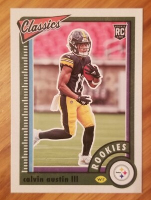Calvin Austin RC 2022 Classics Rookie Football Card | eBay