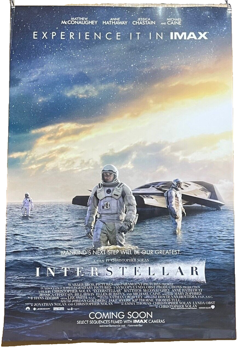 Interstellar Imax Poster Amazon.com: Interstellar Imax"B" 12x16 Inch