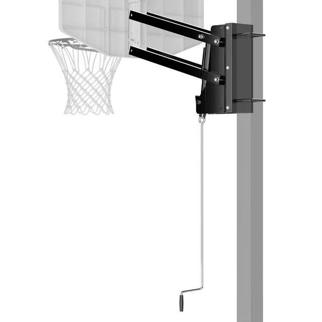 Spalding U-Turn Basketball Backboard Hoop Rim Adjustable Lift System ...