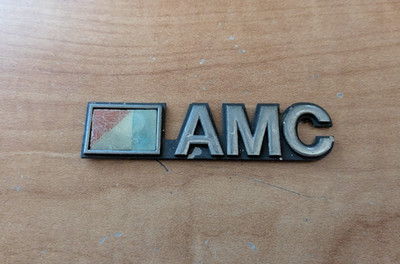 Vintage 1970s AMC Brand Pacer Emblem Nameplate Trunk Tag Logo Badge ...