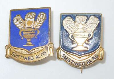 WWII US Army Air Force Training Command AAF Custom Made DUI Crest Pins ...