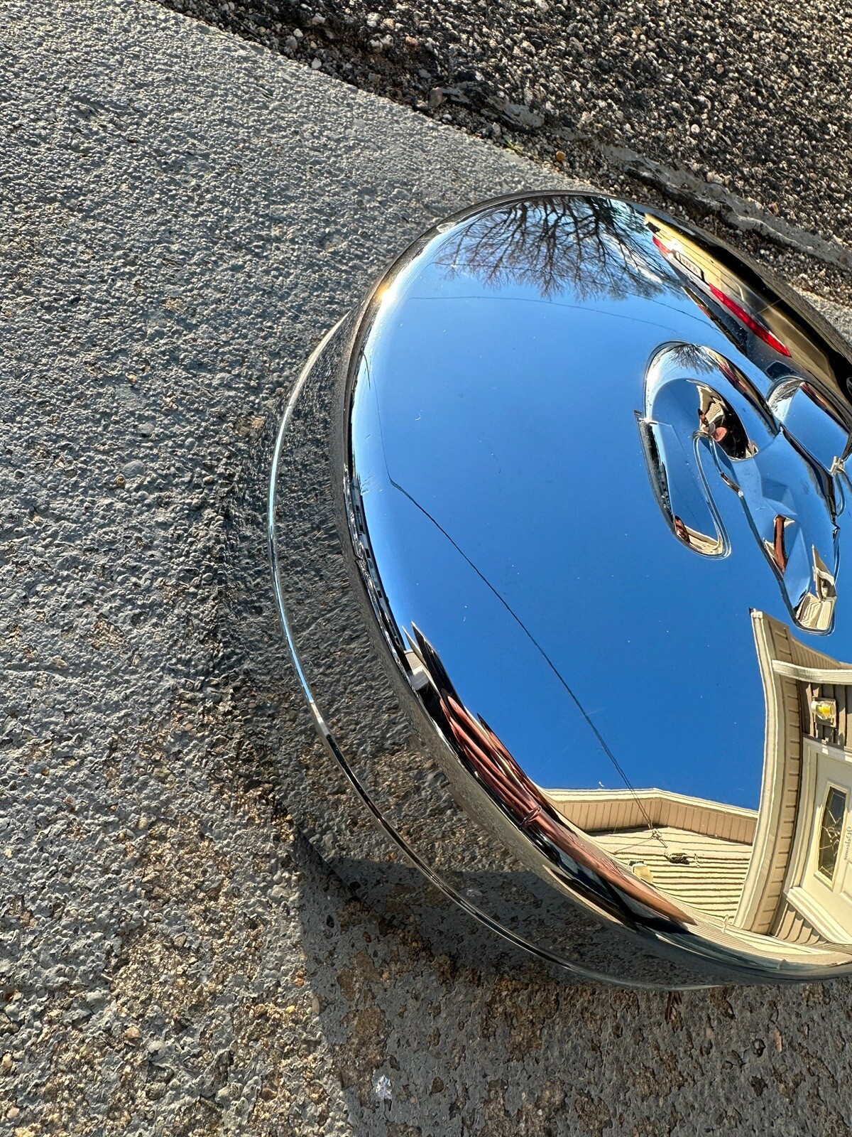 03-18 Dodge Ram 2500 3500 Dually Rear Chrome Wheel Hubcap Center Cap ...