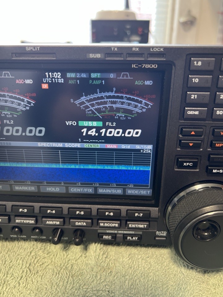 ICOM IC-7800 HF TRANSCEIVER (200watts) With EXTRAS ORIGINAL | eBay