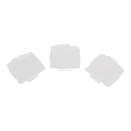 3Pcs LCD Screen Protective Film Camera LCD Screen Cover ABS Clear ...