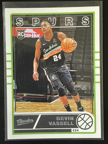 2020-21 Panini Chronicles #648 Devin Vassell Classics RC San Antonio ...