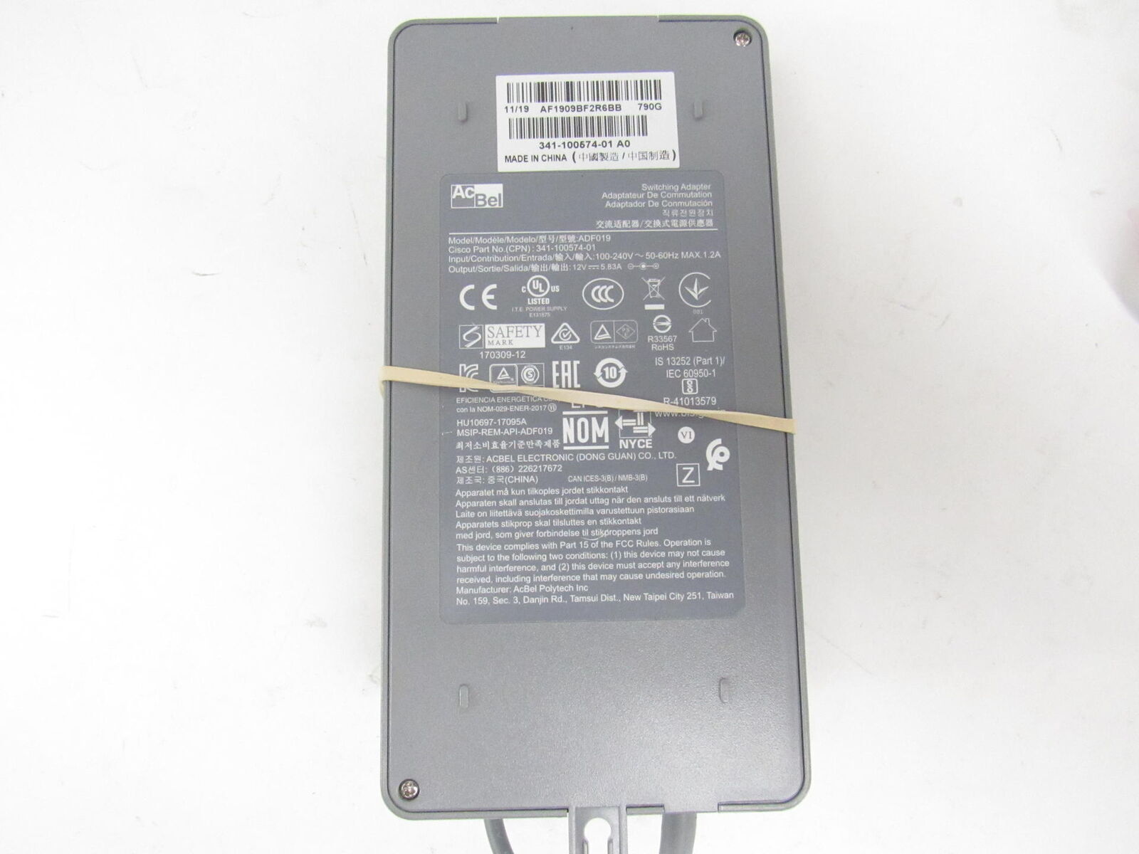 Cisco CS-KIT-K9 Webex CS-TOUCH10 & TTC7-26 Conference Room Kit CS-KIT ...